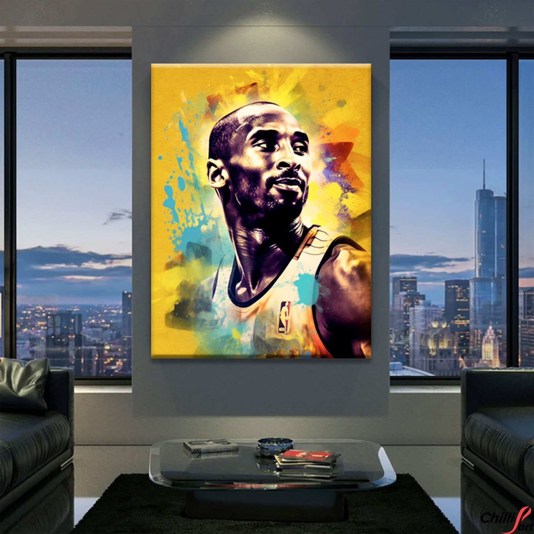 Картина Kobe Bryant Graffiti Art