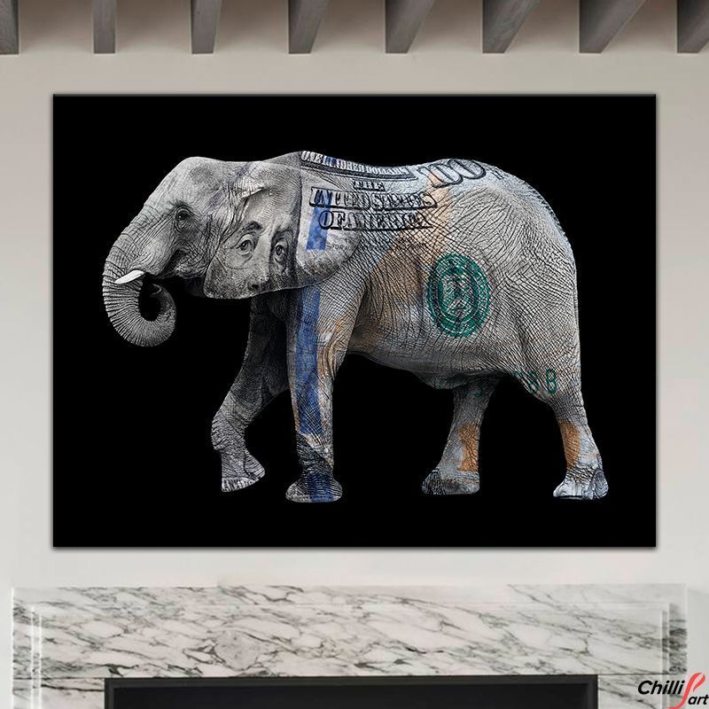 Картина Money elephant